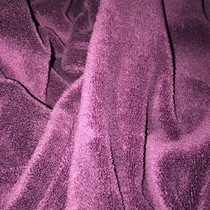 Other | Plum Fleece Throw | Poshmark